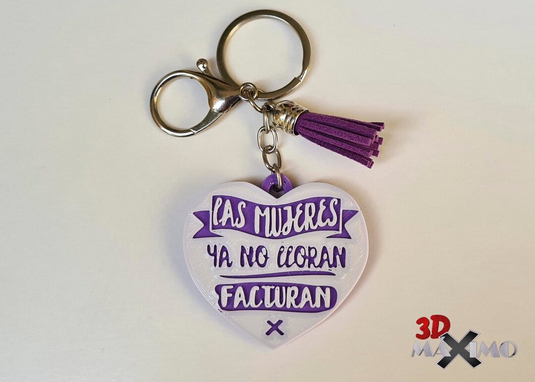 Keychain Women No Longer Cry, Women Bill, Inspired by Shakira's Hit ...