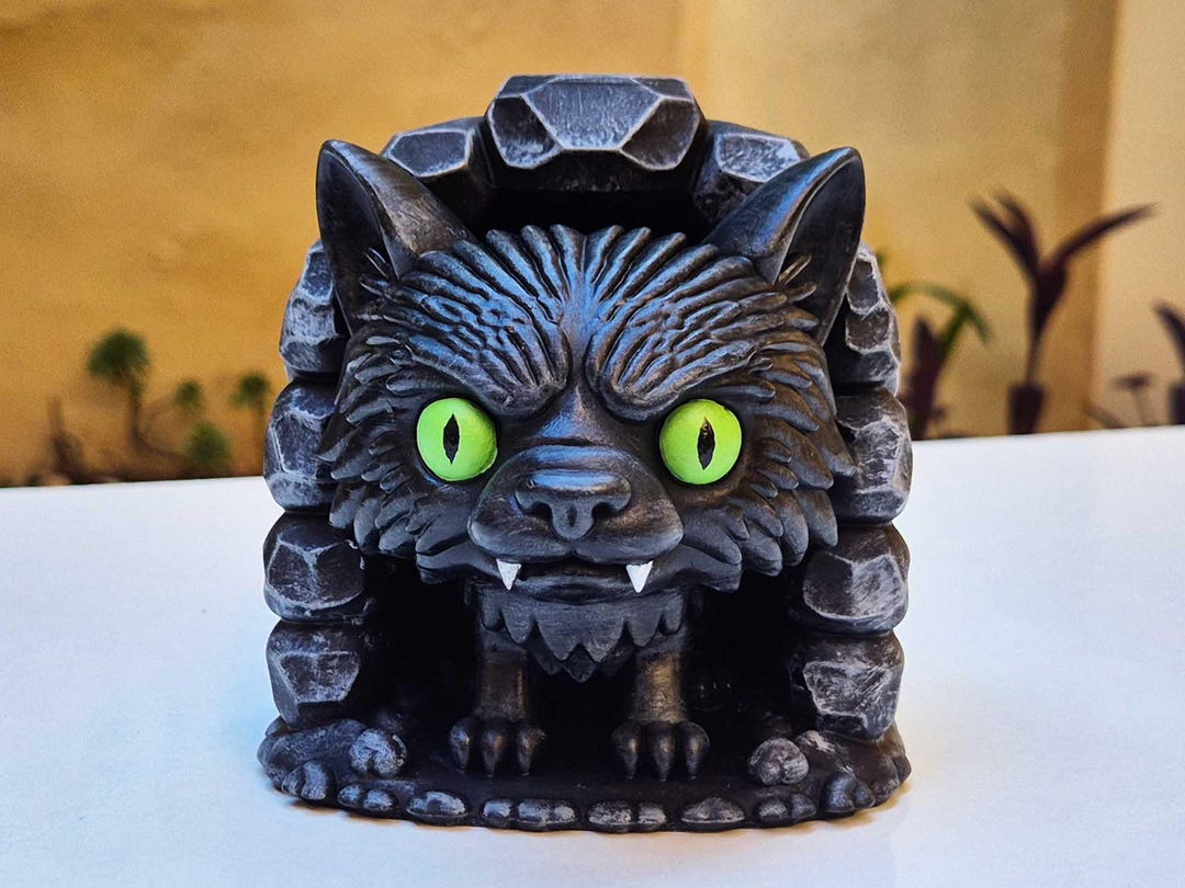 Gmork in His Cave – Hand-painted Figure From the Neverending Story ...