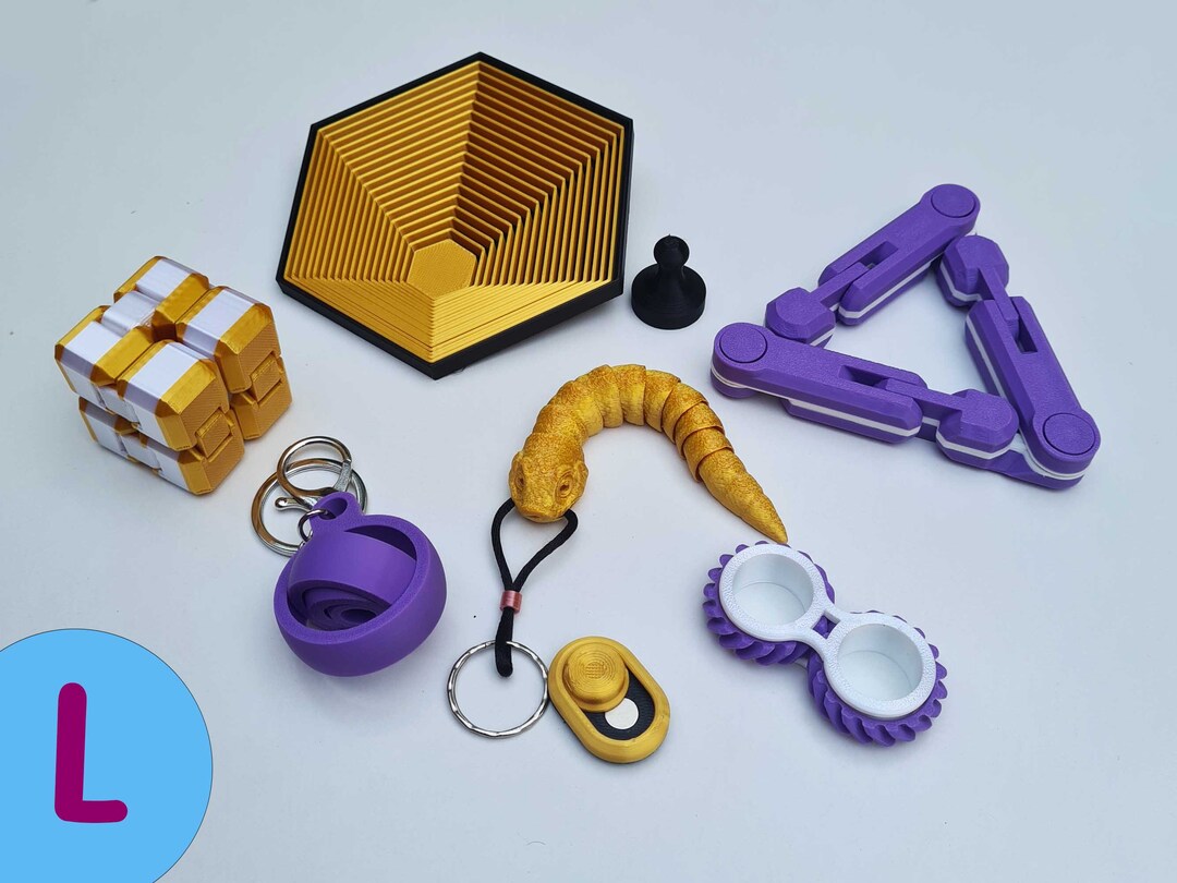 Fidgets Game Pack - Articulated Toys Have Fun - Etsy