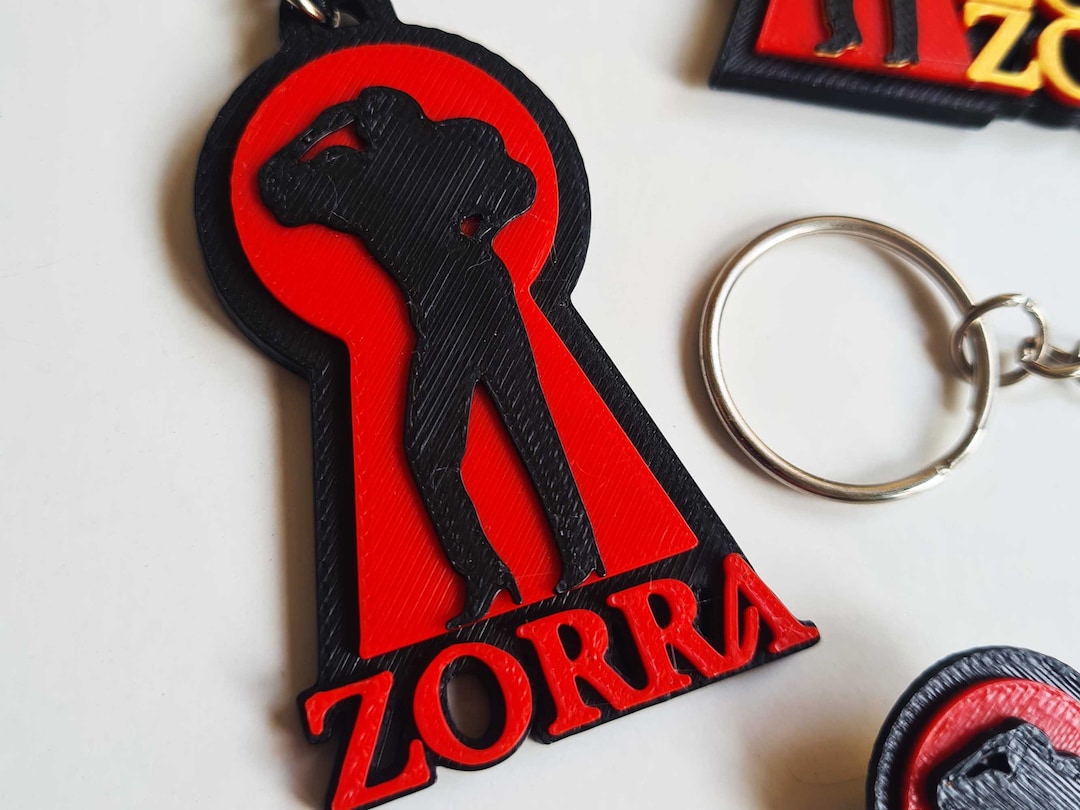 Zorra Keychain: Female Empowerment in Eurovision Spain 2024 - Etsy