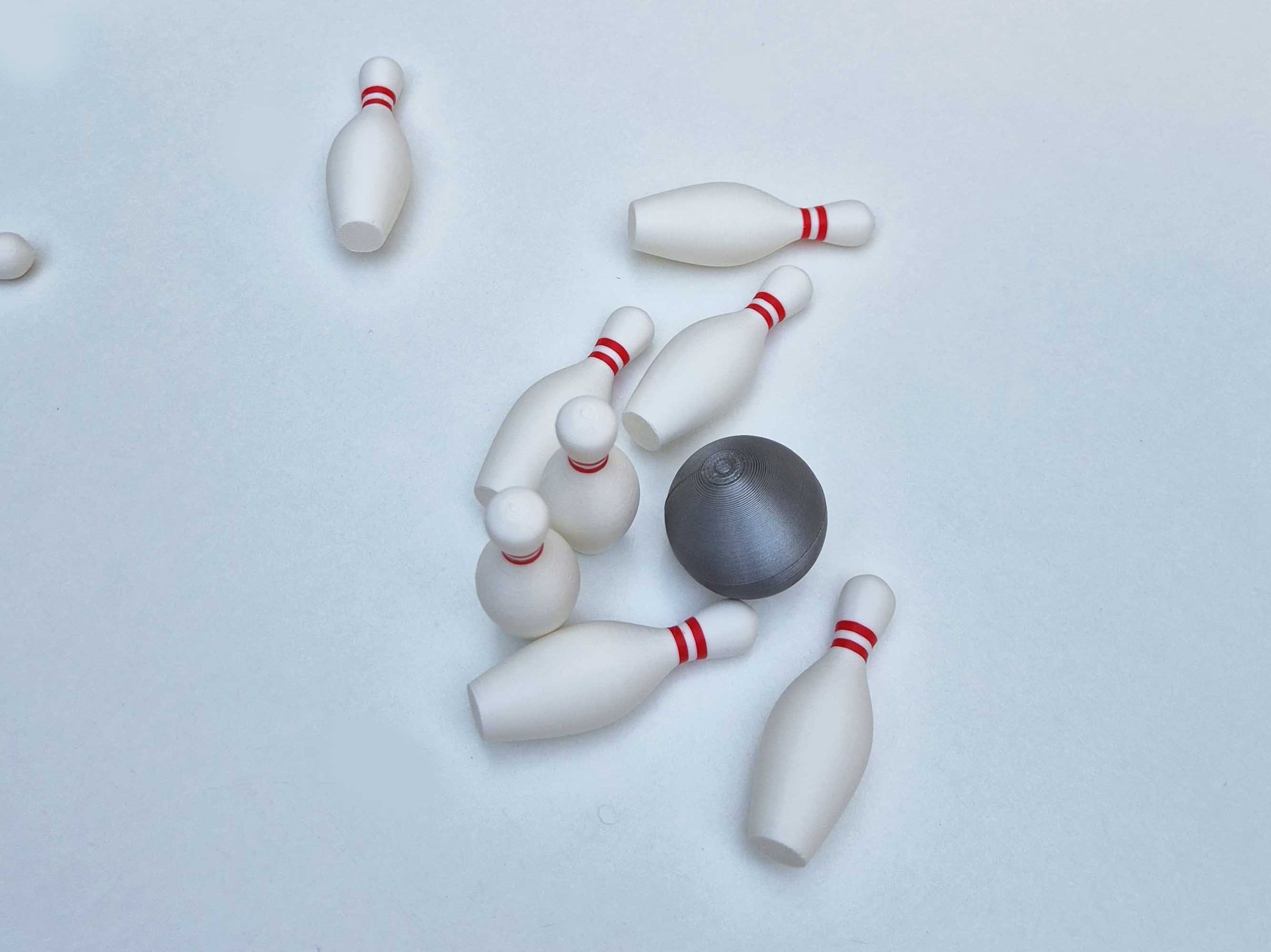 Mini Bowling, Portable Maxi-fun in Your Hands - Etsy