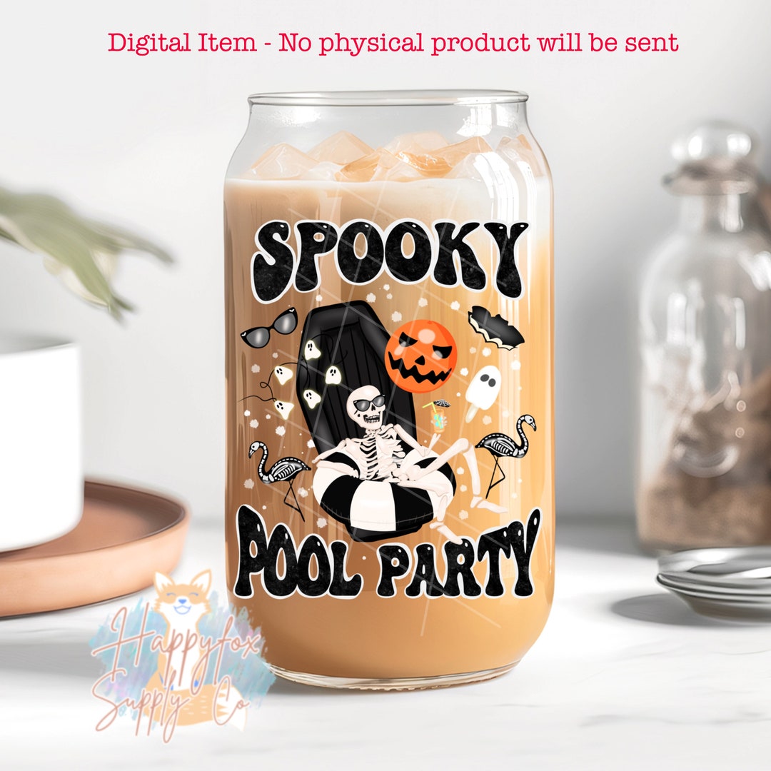 Spooky Pool Party Digital Download Spooky Png Sublimation Uvdtf File ...