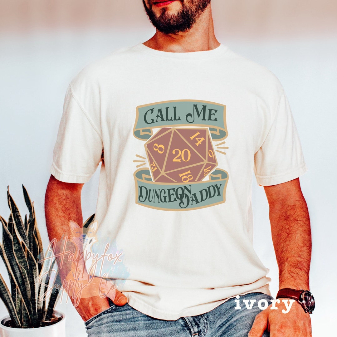 Dungeon Daddy Shirt Dnd Shirt Dungeons and Dragons Shirt Funny Dnd ...