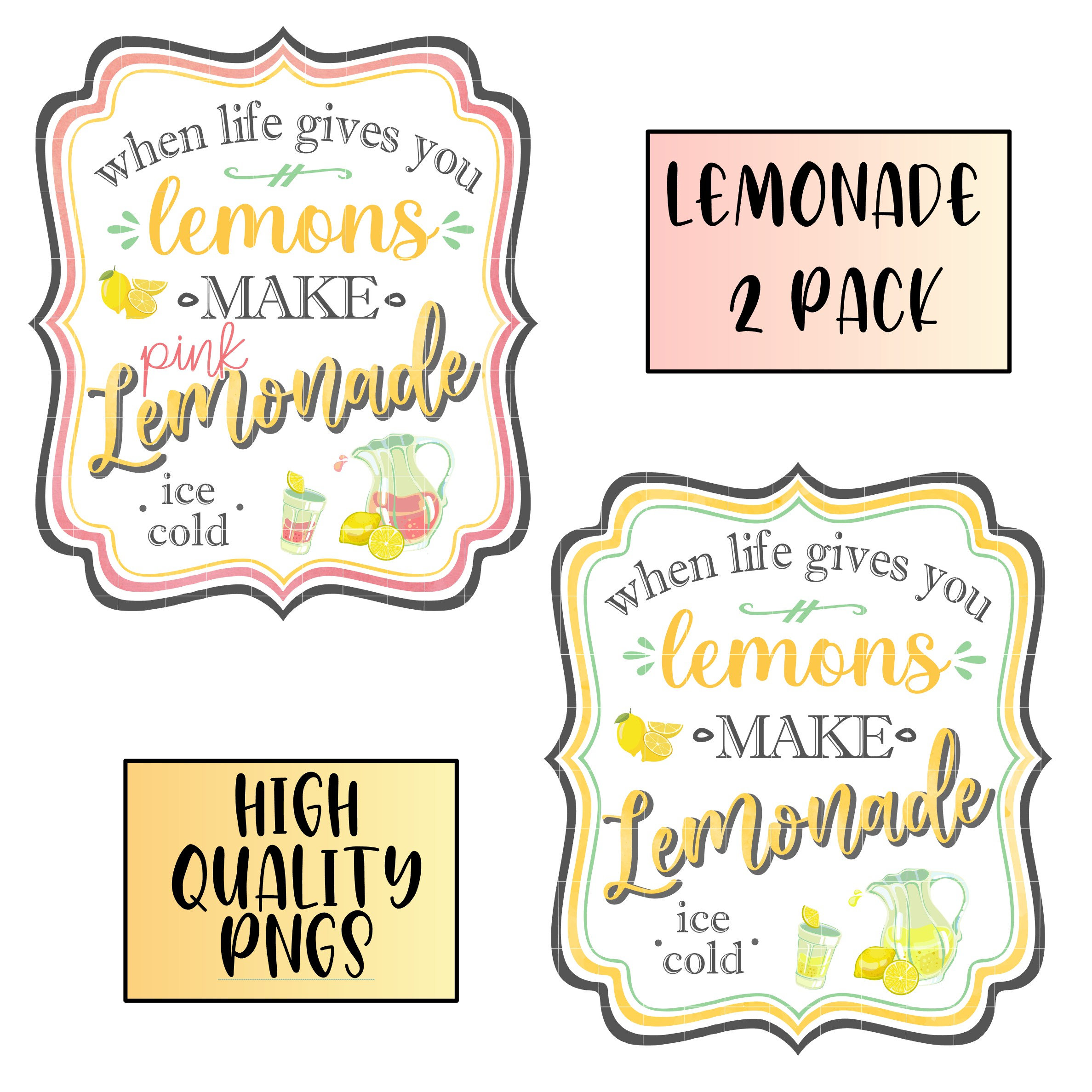 High Quality When life Gives You Lemons Make Lemonade/Make | Etsy