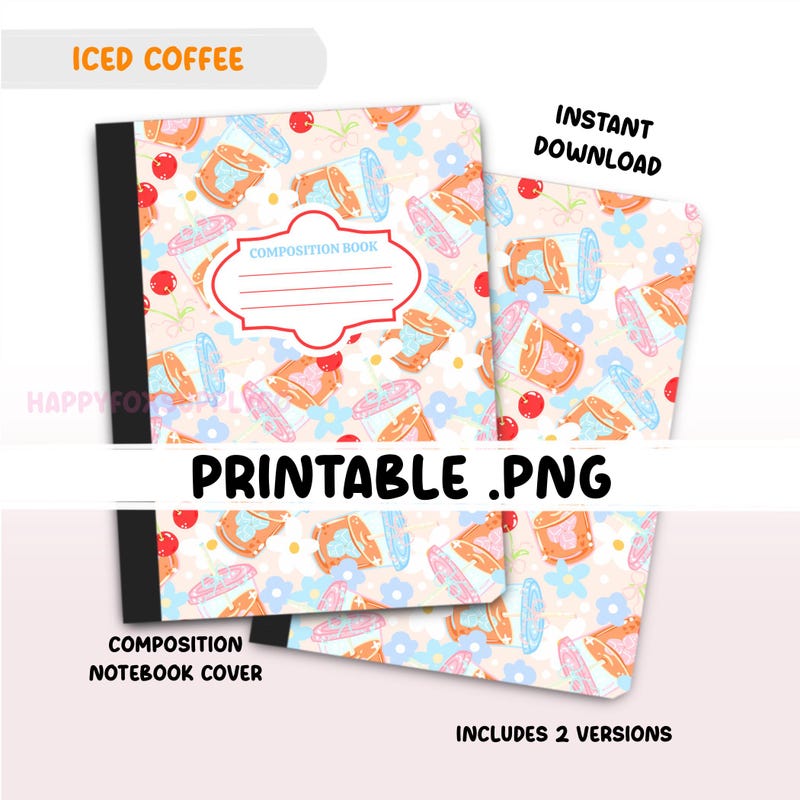 Hand Drawn Notebook Cover - Etsy