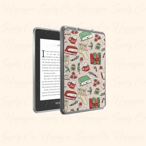 Bookish Christmas Winter Seamless Pattern 300 DPI PNG Instant Download ...