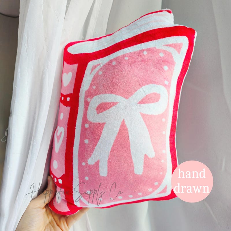 Book Pillow - Etsy