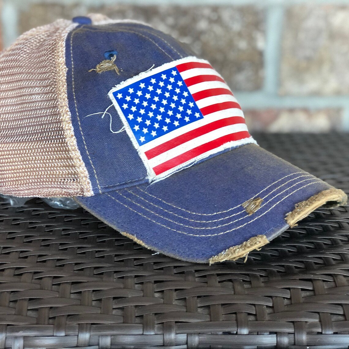 American Flag Hat American Flag Unisex Hat Men's Hat | Etsy