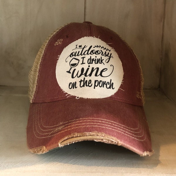 Wine Hat - Etsy