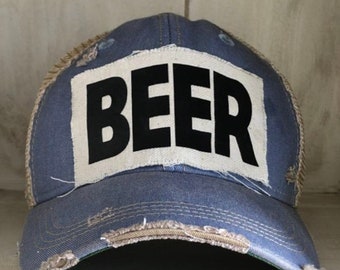 Beer Baseball Cap - Etsy