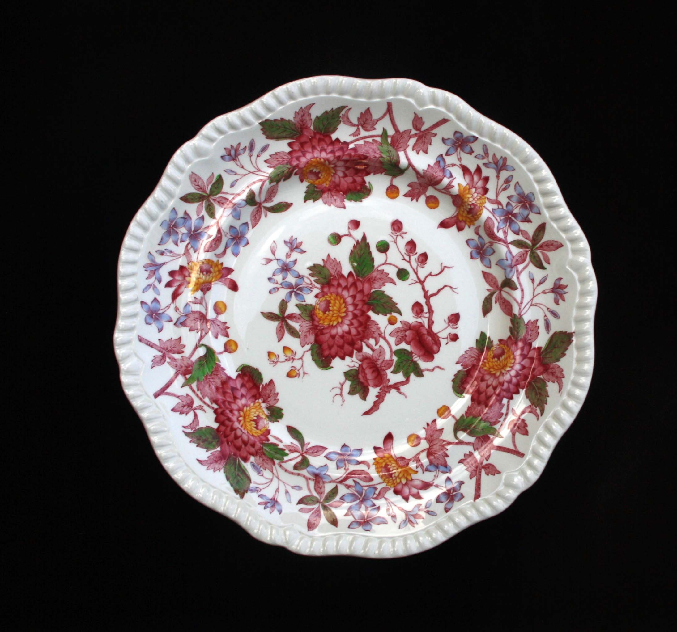 Copeland Spode Aster Hand Painted Dinner Plate Display | Etsy