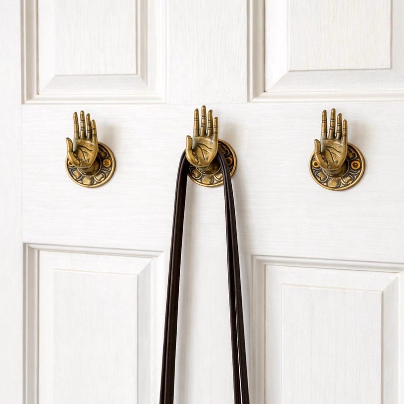 Buddha Hands Door Handles - Etsy