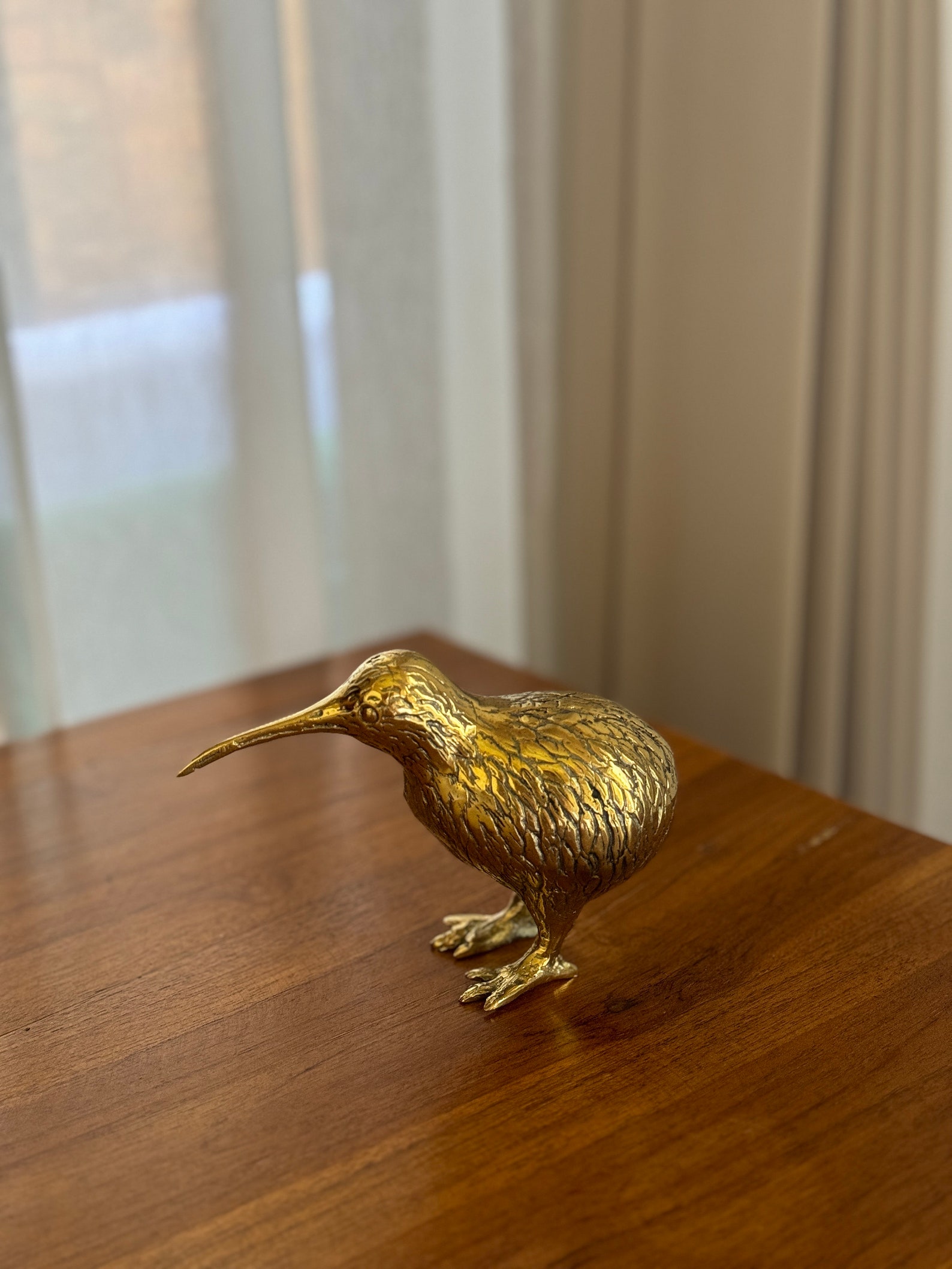 Kiwi Bird Statue Possible in 3 Sizes, Brass Bird Statue Bronze Animals ...