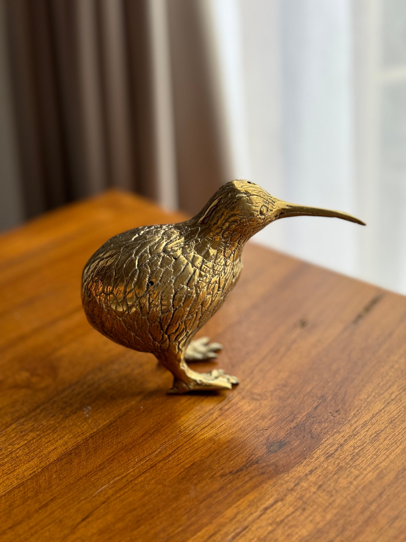Kiwi Bird Statue Possible in 3 Sizes, Brass Bird Statue Bronze Animals ...