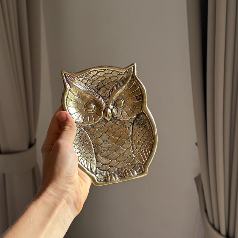 Owl Dish - Etsy