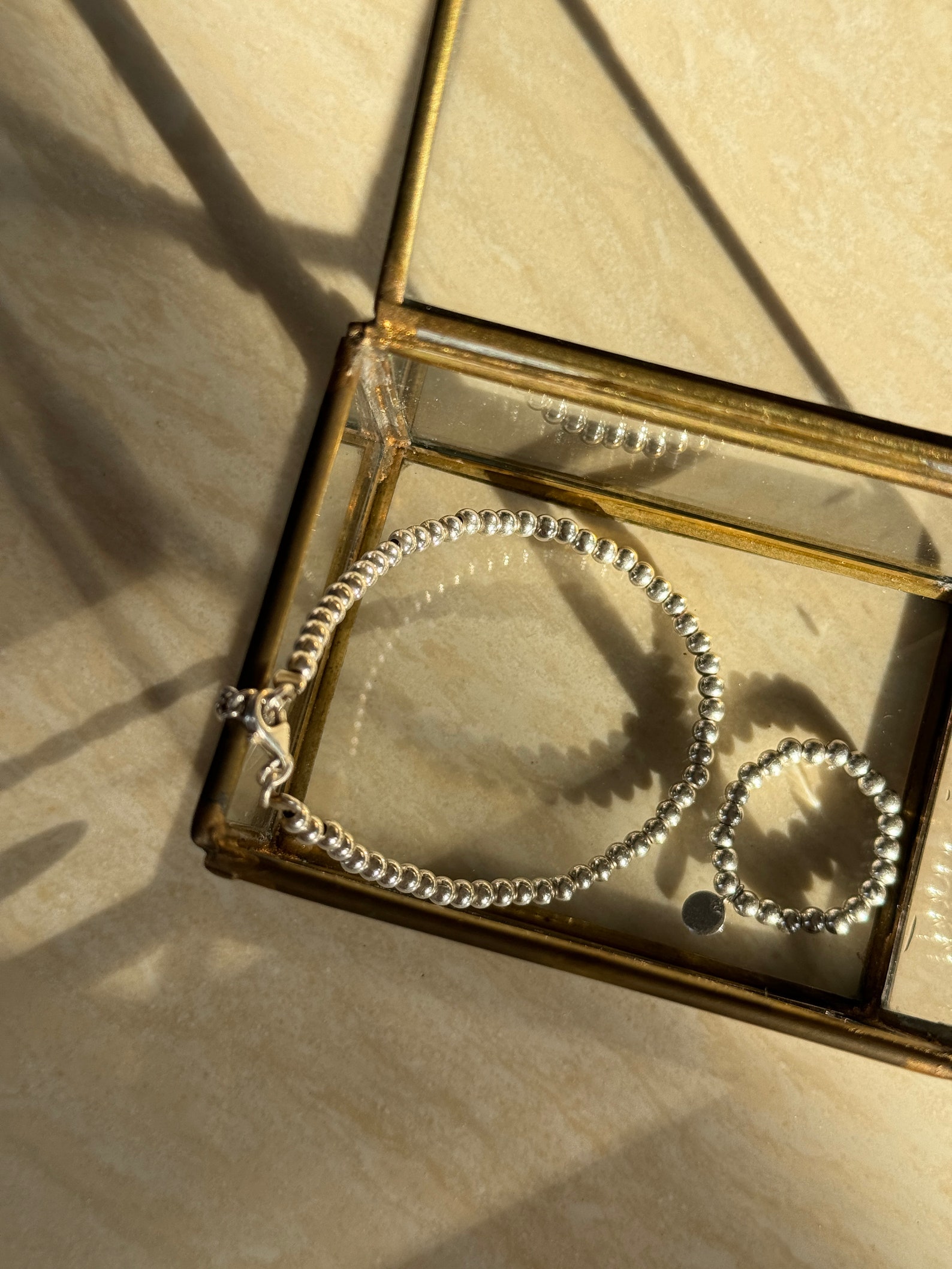 Glass and Brass Handmade Mini Boxes for Tiny Jewelry, Nose Pins ...