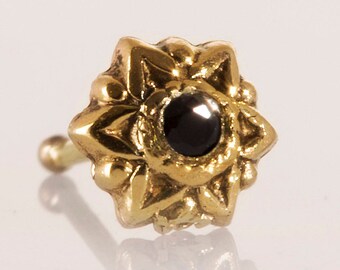 Star of David Nose Stud - Etsy