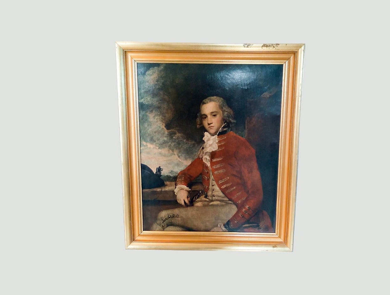 Capitan Bligh Reproduction Sir Joshua Reynolds Framed - Etsy