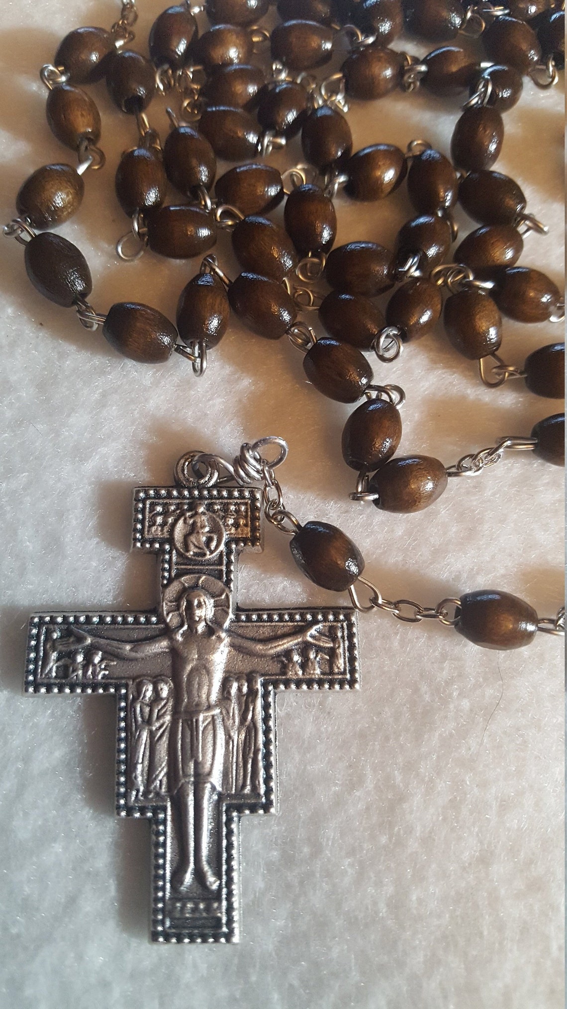Franciscan Crown Rosary, 7 Joys of Mary Traditional Style - Etsy