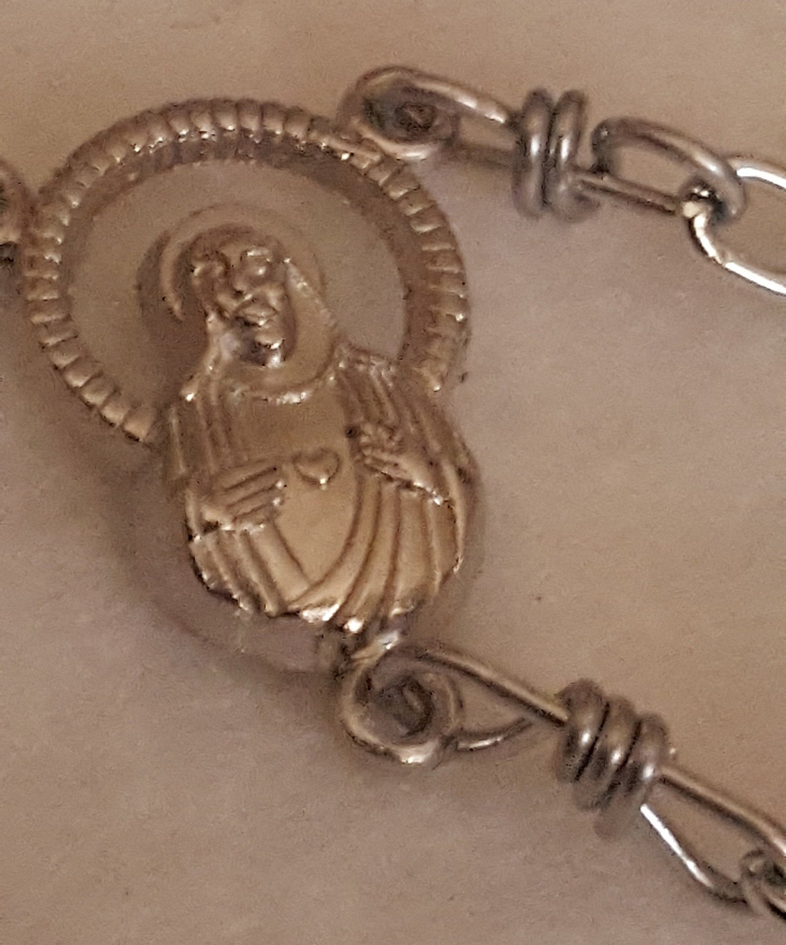 St. Rita Shrine Official Prayer Chaplet Light Brown Wood - Etsy
