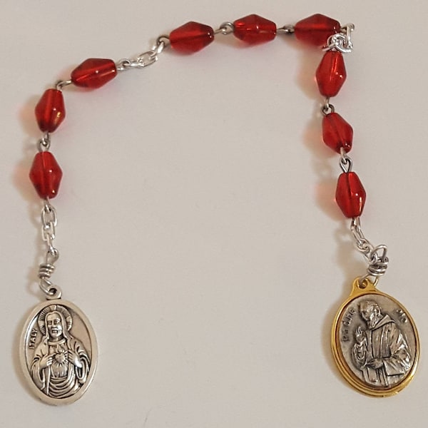 Purgatory Prayers for the Dead Memento Mori Bead Black Glass Bead ...