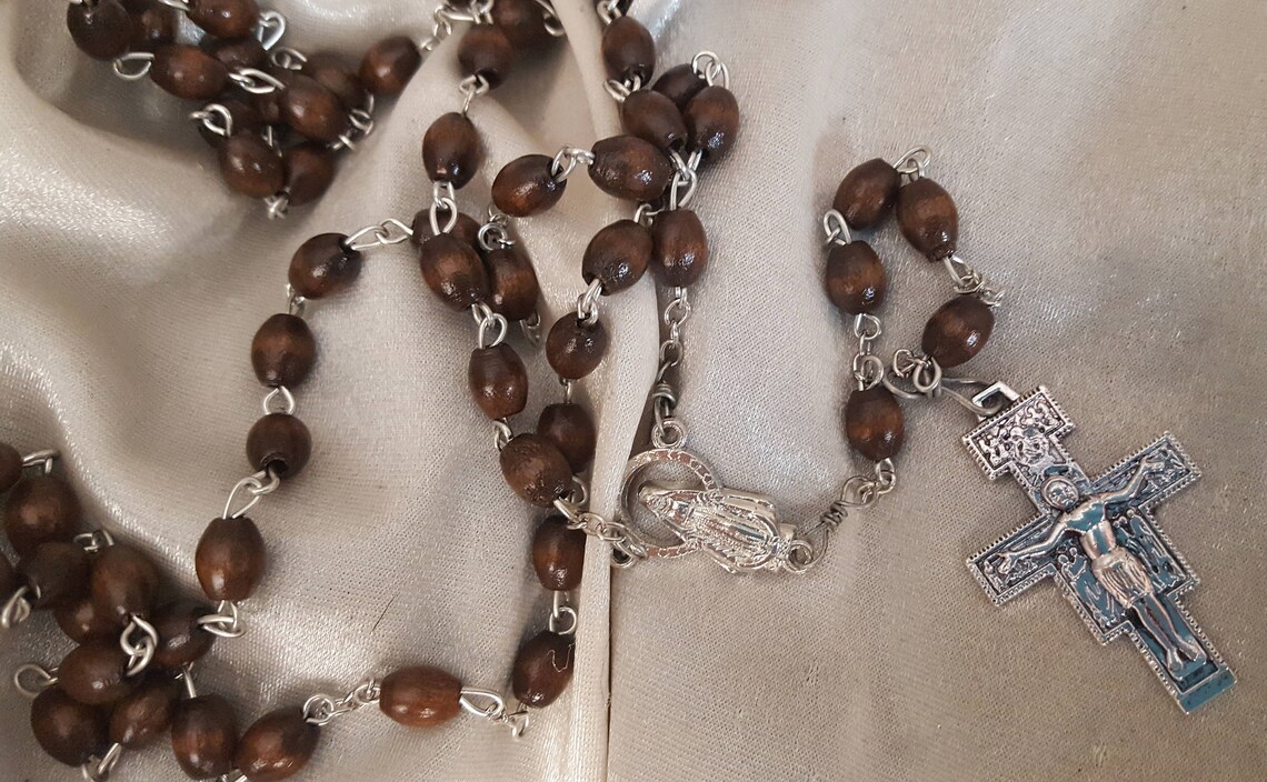 Franciscan Crown Rosary, 7 Joys of Mary Traditional Style - Etsy