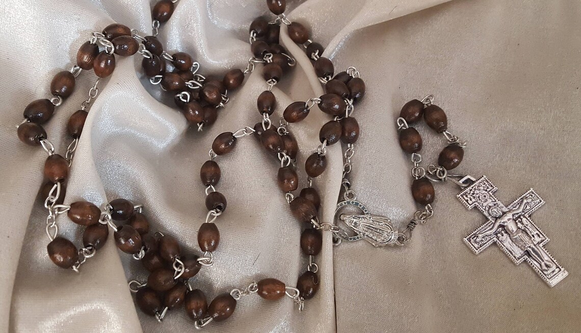 Franciscan Crown Rosary, 7 Joys of Mary Traditional Style - Etsy