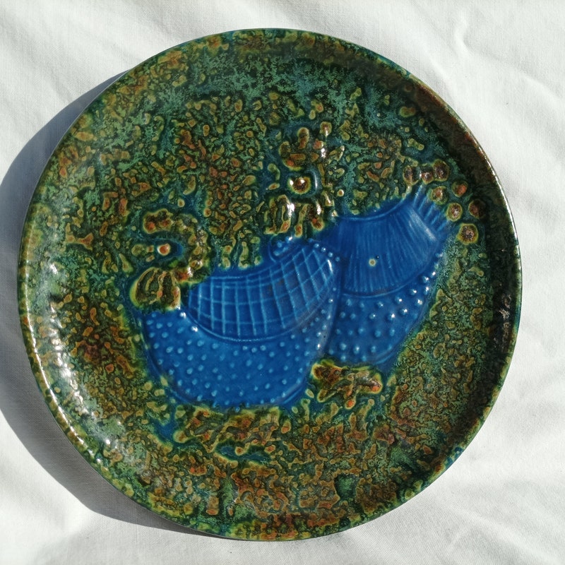 Relief Plate - Etsy