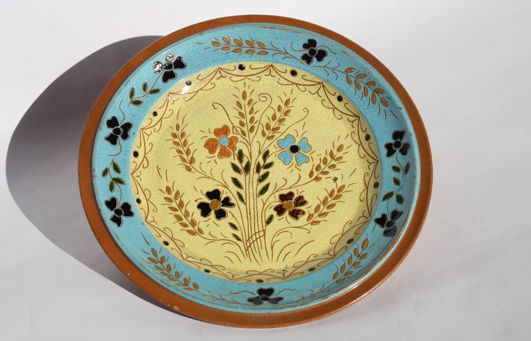 Folk Traditional Plate, Hungarian Pottery, Wall Plate - Etsy