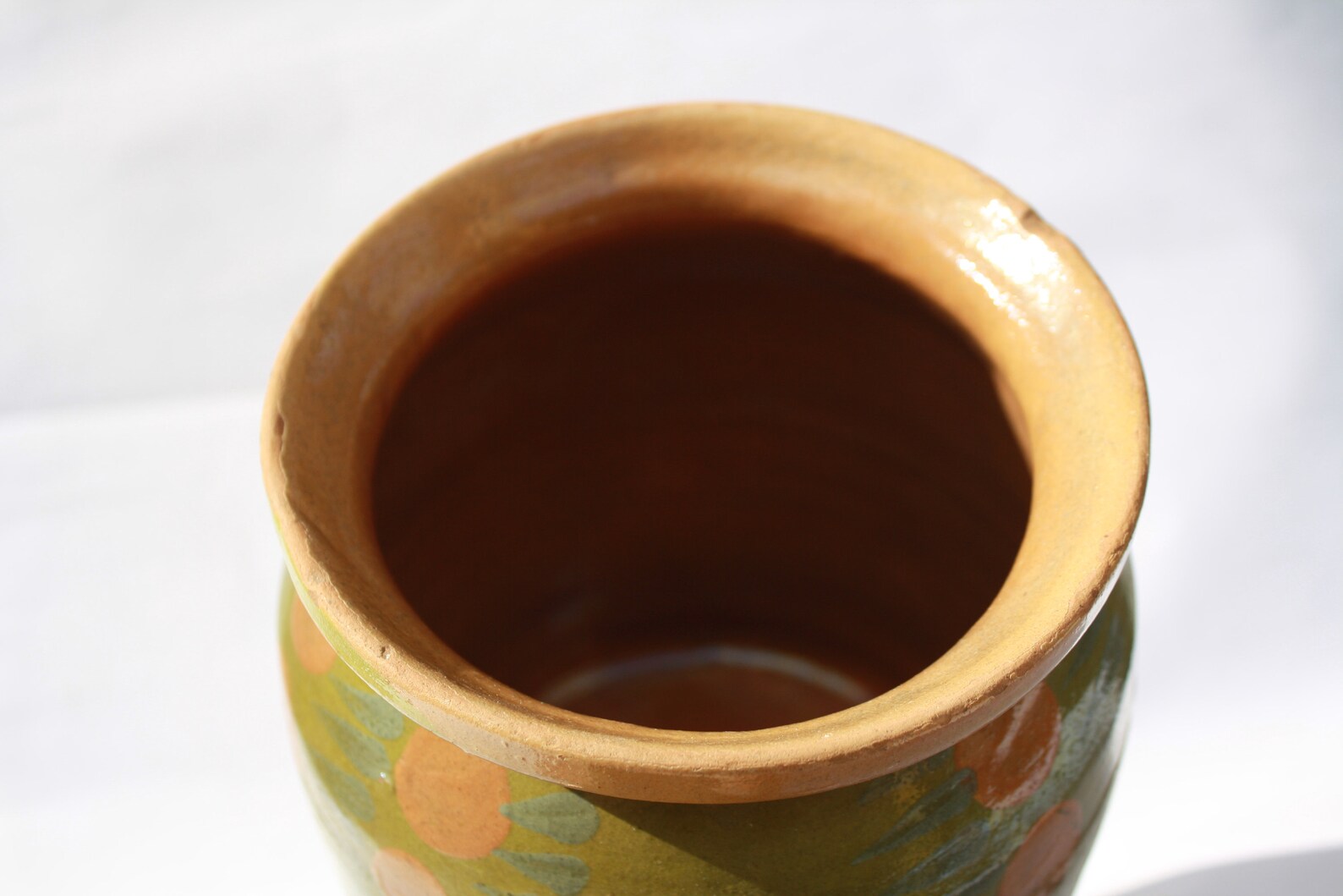 Dotted Jug Jam Jar Folk Jar Folk Bottle Handpainted Jug | Etsy