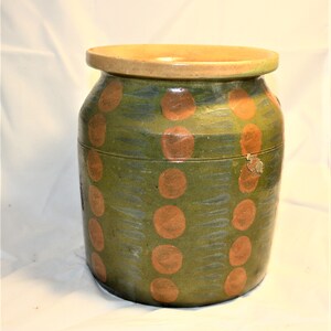 Dotted Jug Jam Jar Folk Jar Folk Bottle Handpainted Jug | Etsy