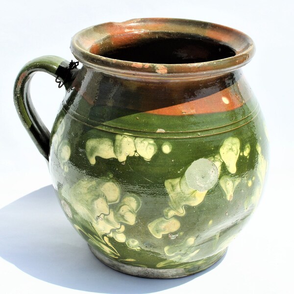Antique Milk Pitcher - Etsy