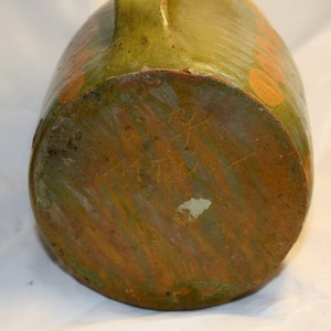 Dotted Jug Jam Jar Folk Jar Folk Bottle Handpainted Jug | Etsy