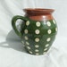 Traditional Antique Green Dotted Jug, Antique Green Glazed Folk Jug - Etsy