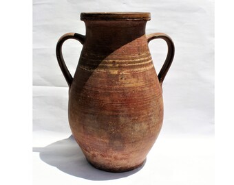 Red Clay Pitcher | Etsy