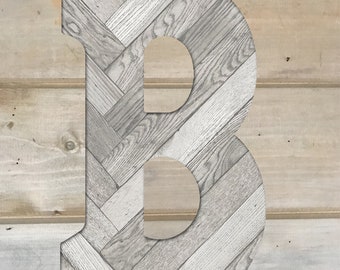 Rustic Wall Letter | Etsy