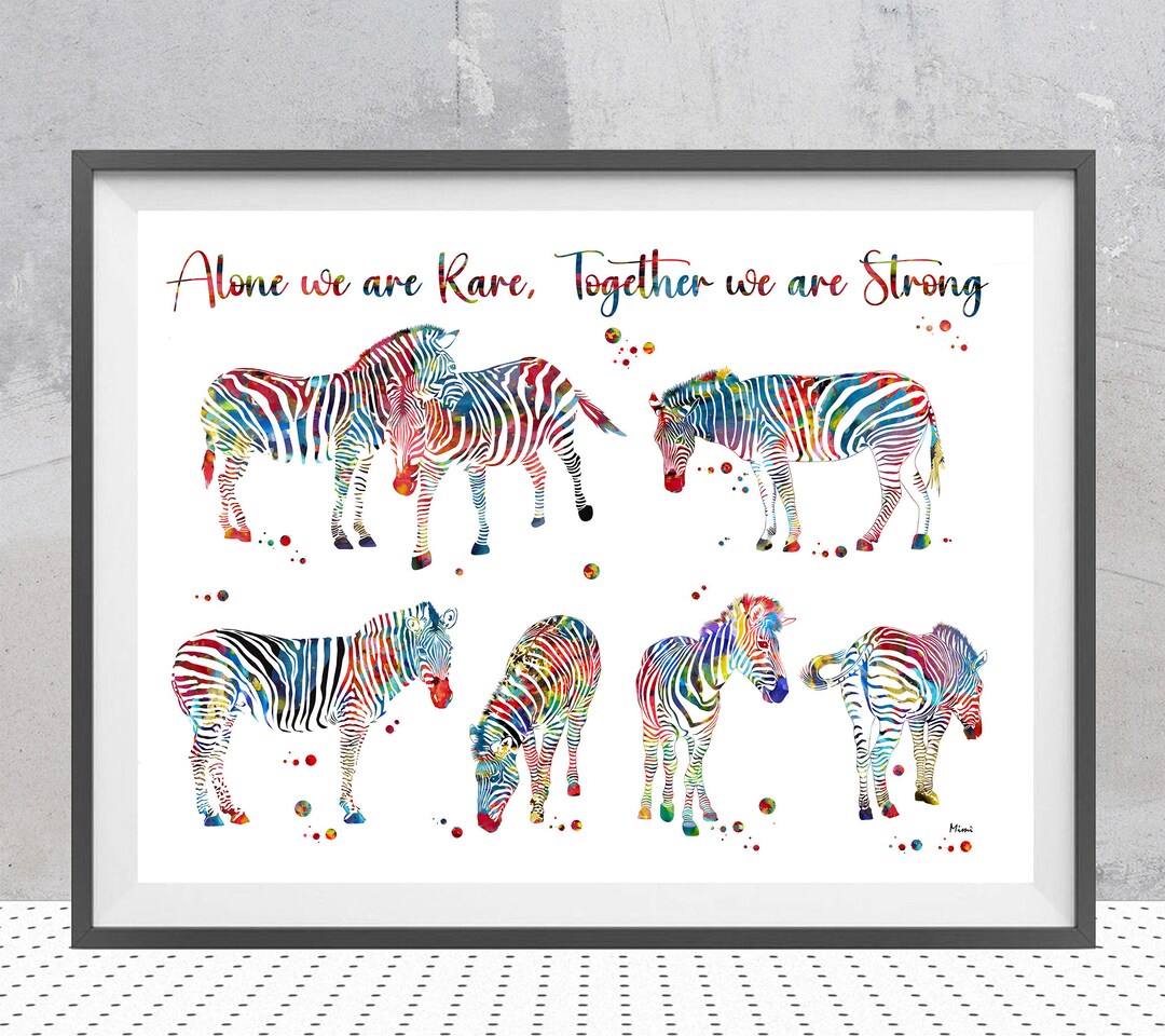 Rare Diseases Awarness Print Genetic and Rare Diseases Poster With ...