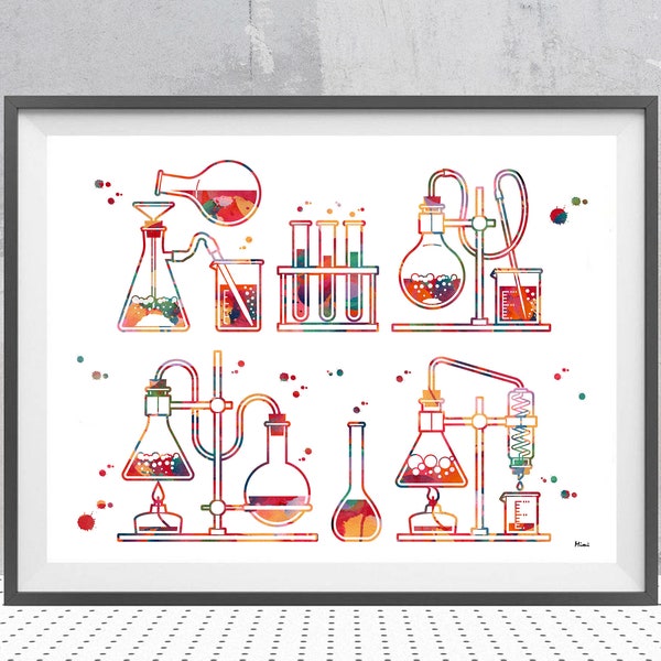 Chemistry Art - Etsy