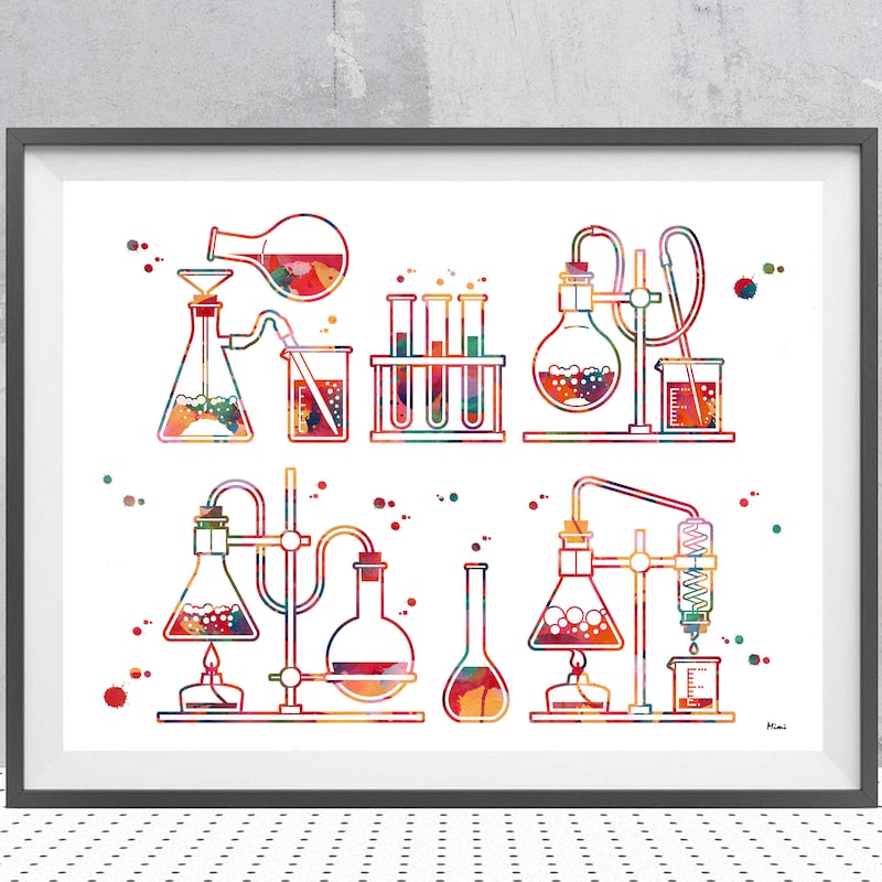 Chemistry Art - Etsy