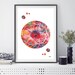 Retina Art Print Eye Anatomy Poster Optometry Illustration Optic Disc ...