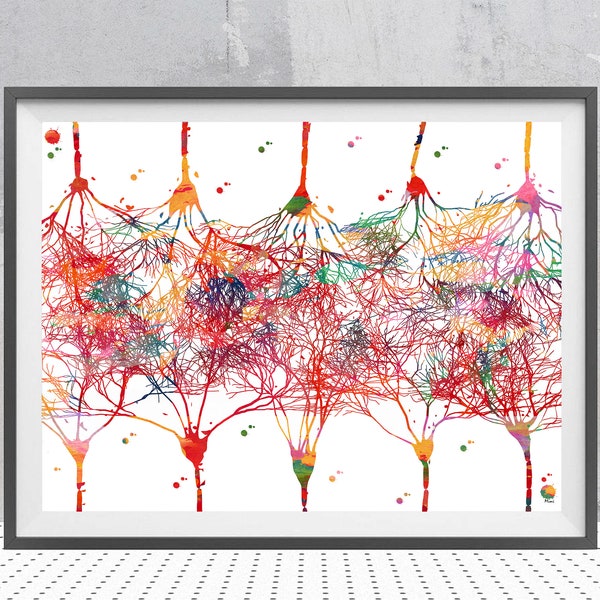 Neuron Art - Etsy