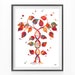 Dna Tree Science Print Dna Double Helix Abstract Genetics Poster Dna ...
