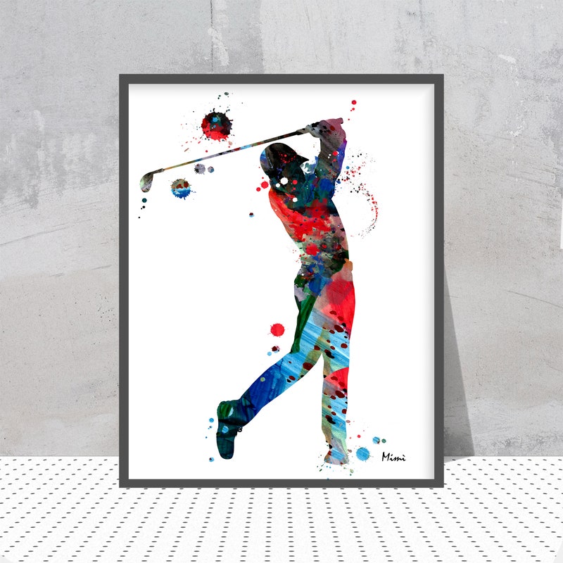 Golf Poster - Etsy