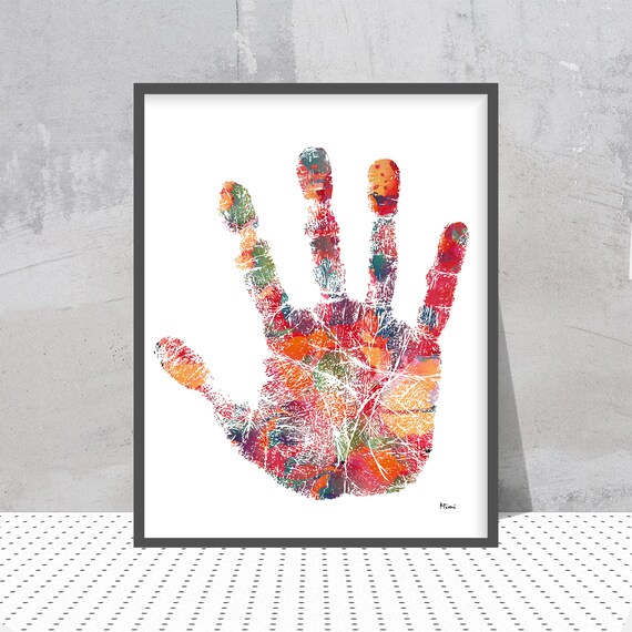 Palm Hand Print