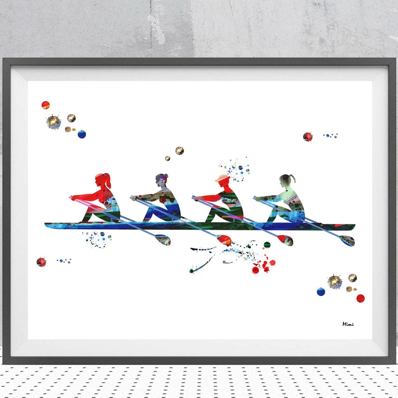 Rowing Wall Art - Etsy