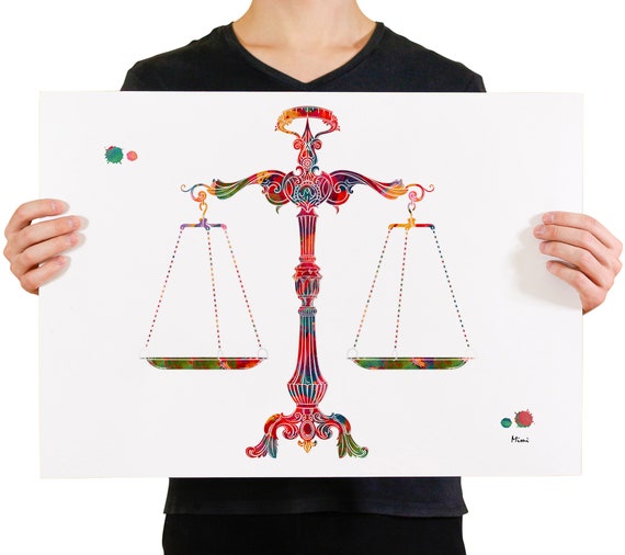 Balance Justice Drawing