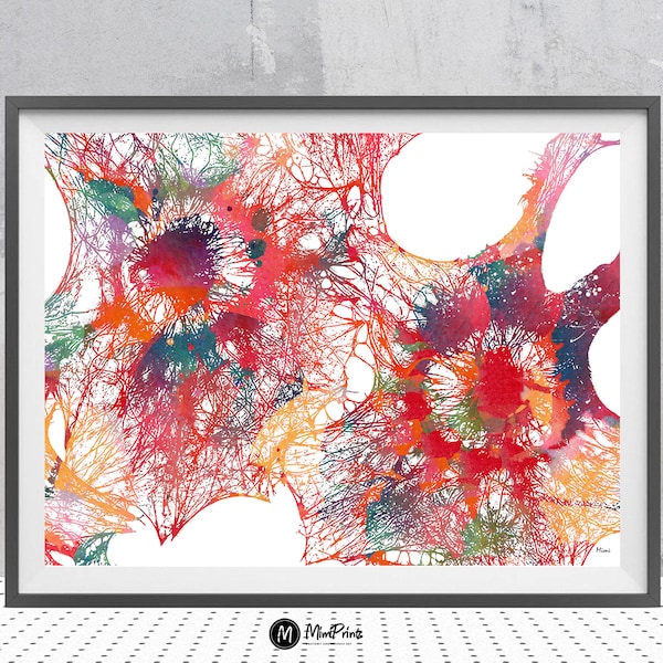 Human Cell Art - Etsy