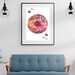 Retina Art Print Eye Anatomy Poster Optometry Illustration Optic Disc ...