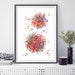 T-cells Art Print T-lymphocytes Watercolor Poster Immune System Cells ...