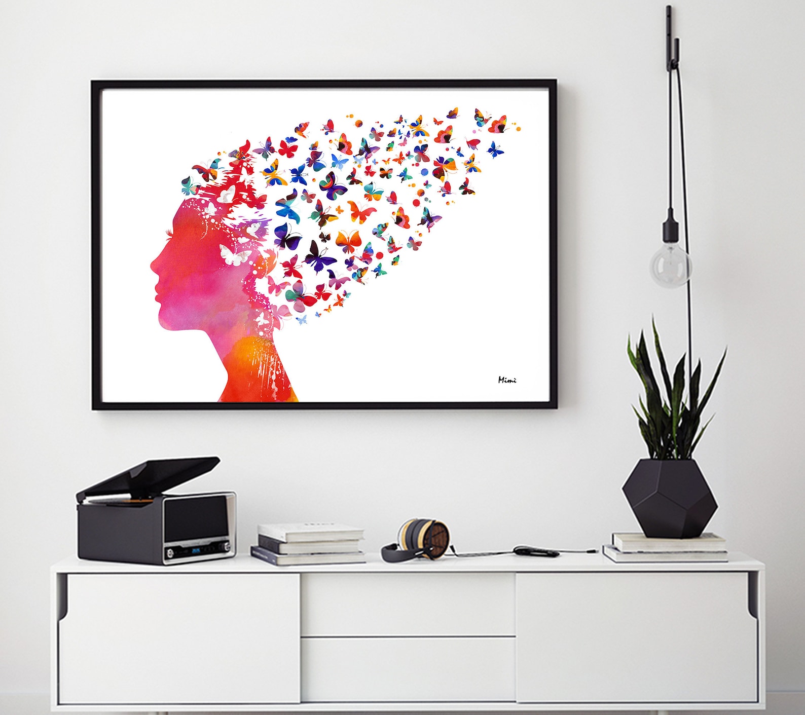 Psychology Watercolor Print Mind and Psychotherapy Poster - Etsy